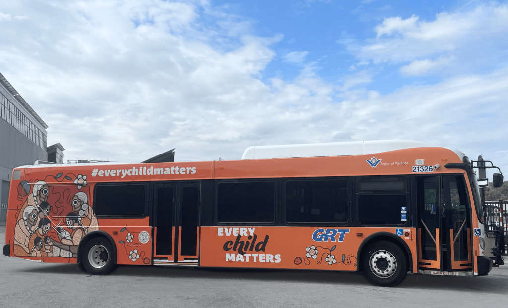 Indigenous art adorns GRT bus for National Day for Truth and ...