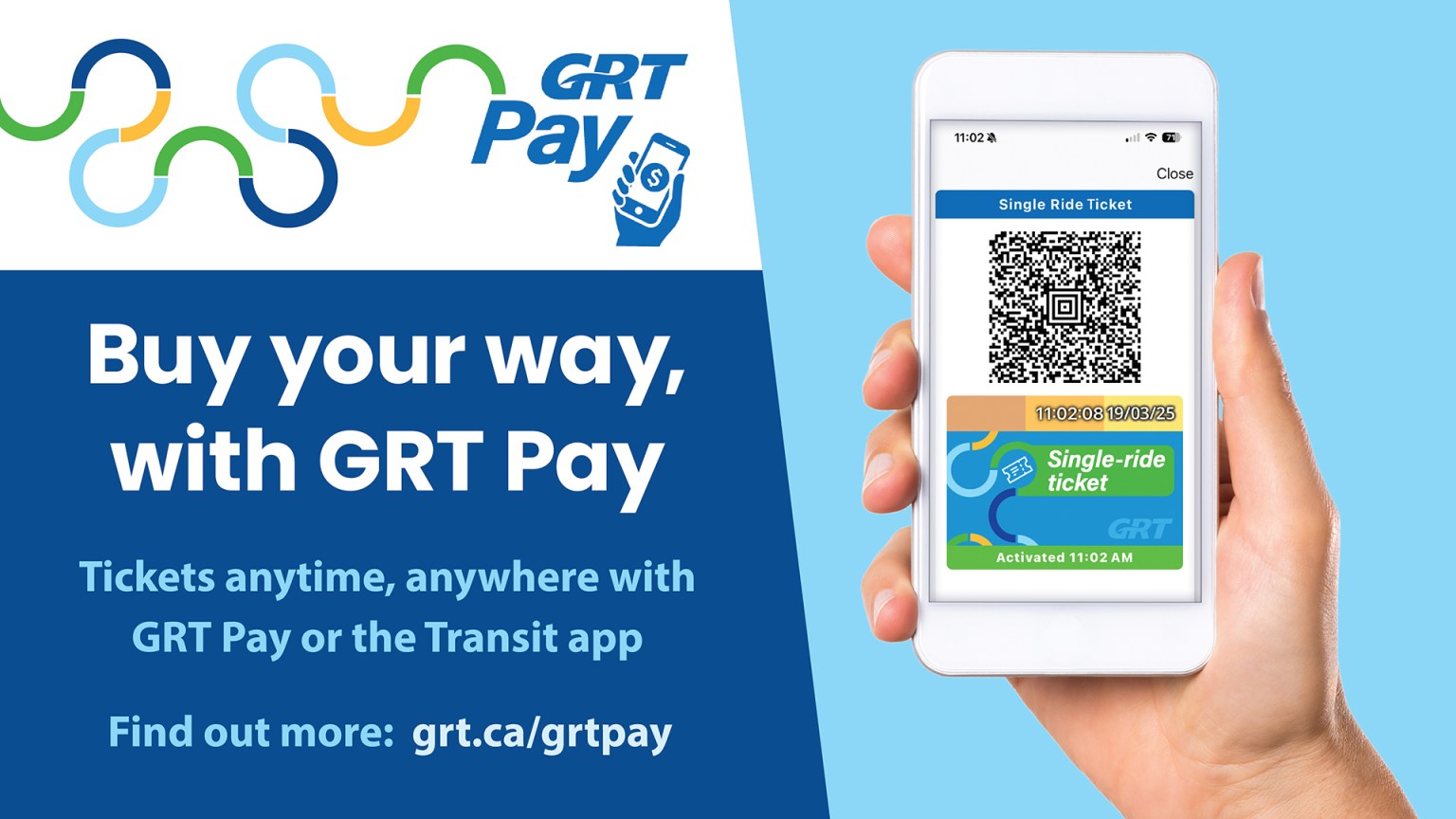 Buy tickets on the go with new GRT Pay app – Around the Region